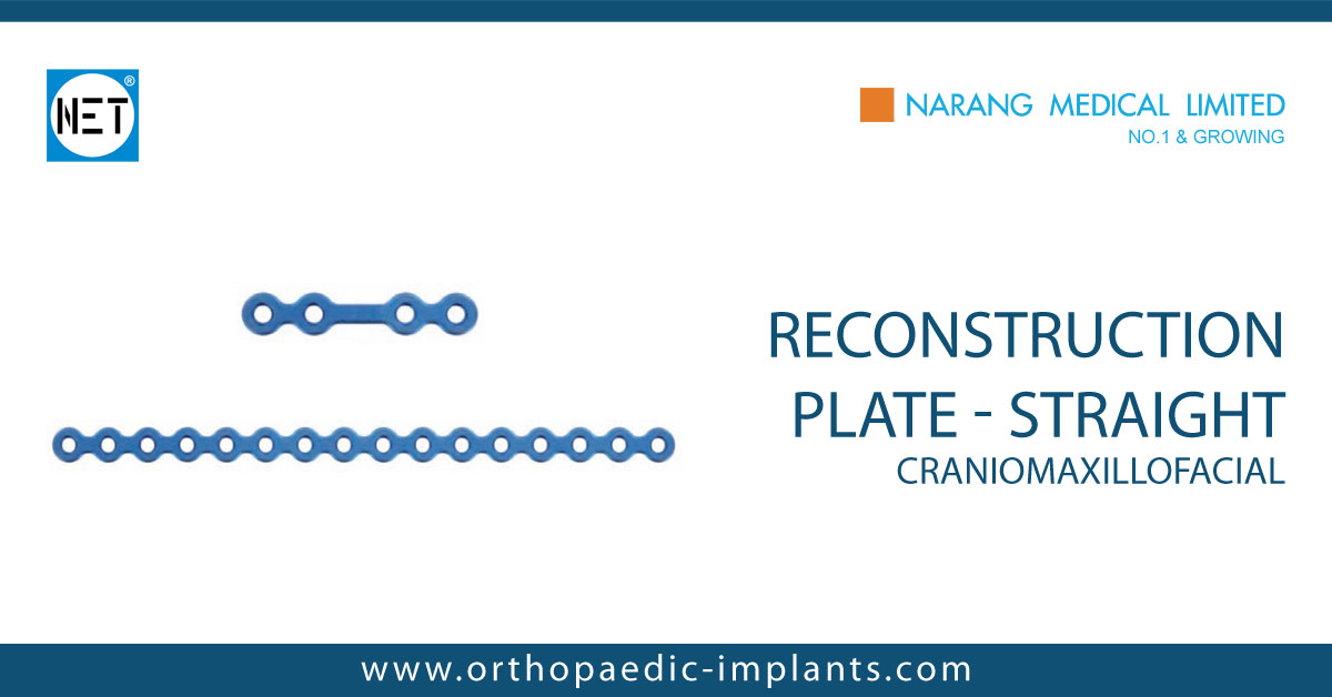 Reconstruction Plate - Straight, Reconstruction Plate - Straight ...
