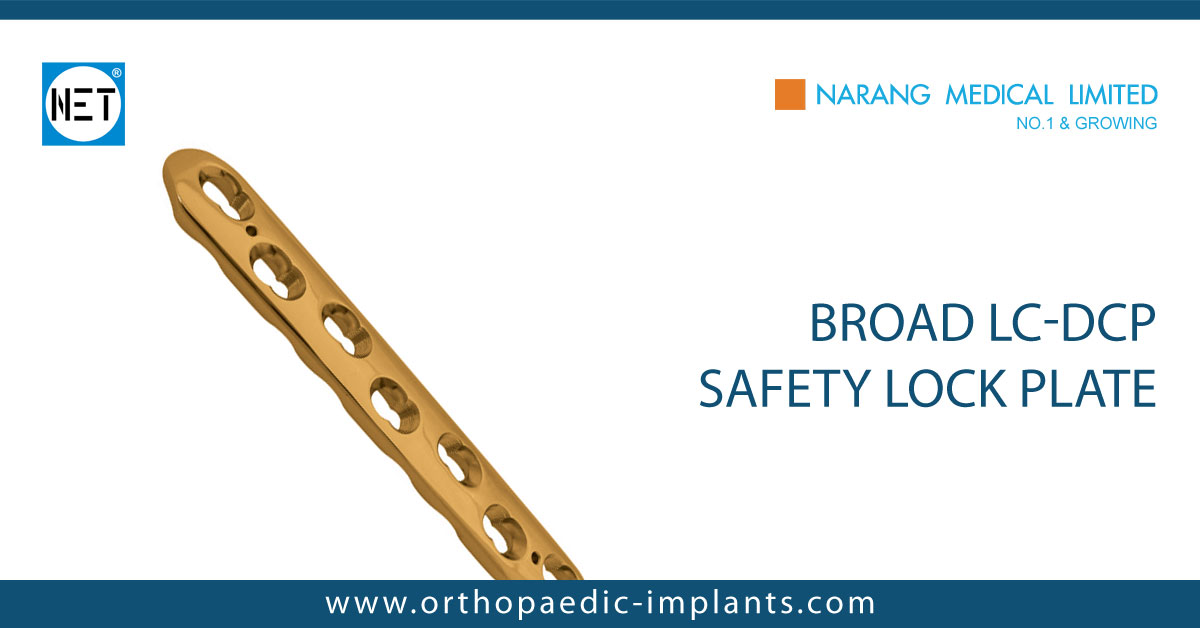 4.5 /5.0mm Broad LCP Safety Lock Plate, 4.5 /5.0mm Broad LCP Safety ...