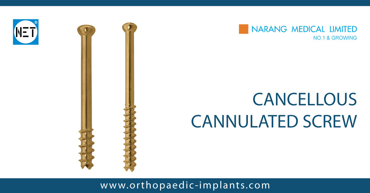 Ø 6.5mm Cancellous Cannulated Screw 16mm Thread, Ø 6.5mm Cancellous ...