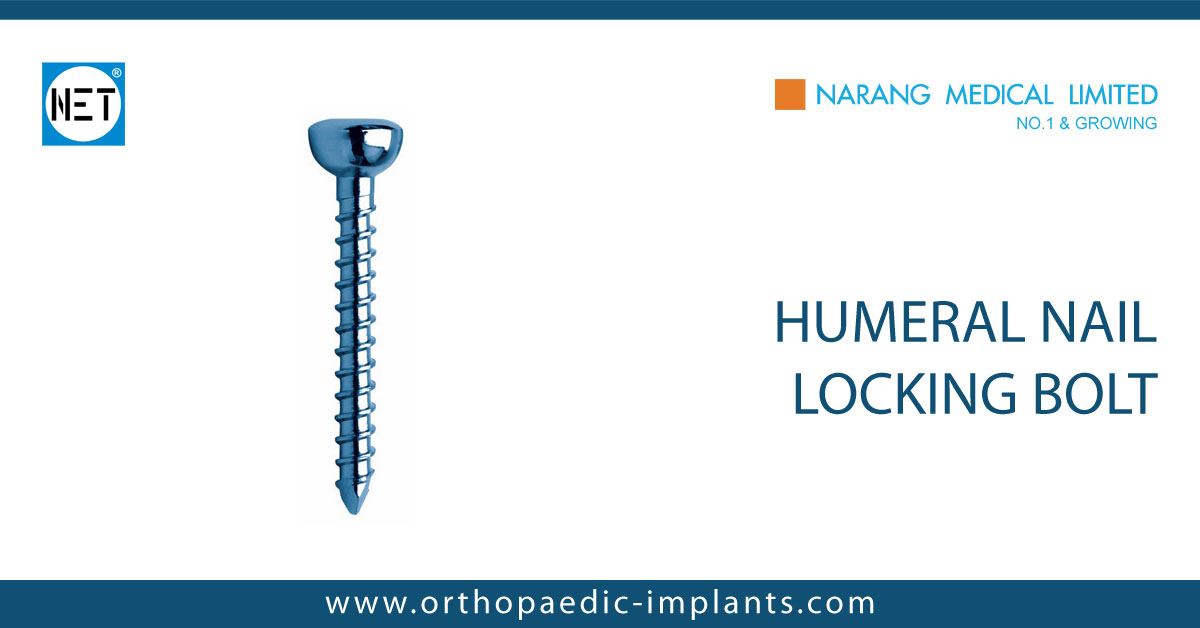 Humeral Nail Locking Bolt, Humeral Nail Locking Bolt Manufacturer ...