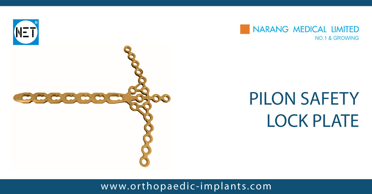 2.7/3.5mm Safety Lock Pilon Plate - Cruciform, 2.7/3.5mm Safety Lock ...