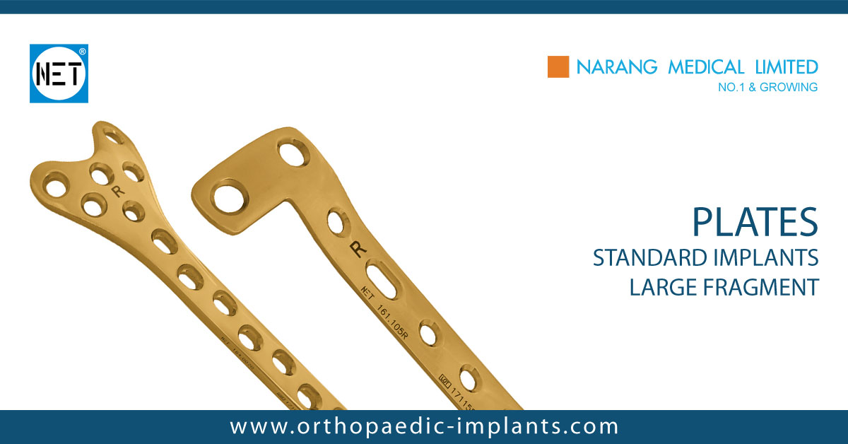 Plates - Standard Implants - Large Fragment, Plates - Standard Implants ...