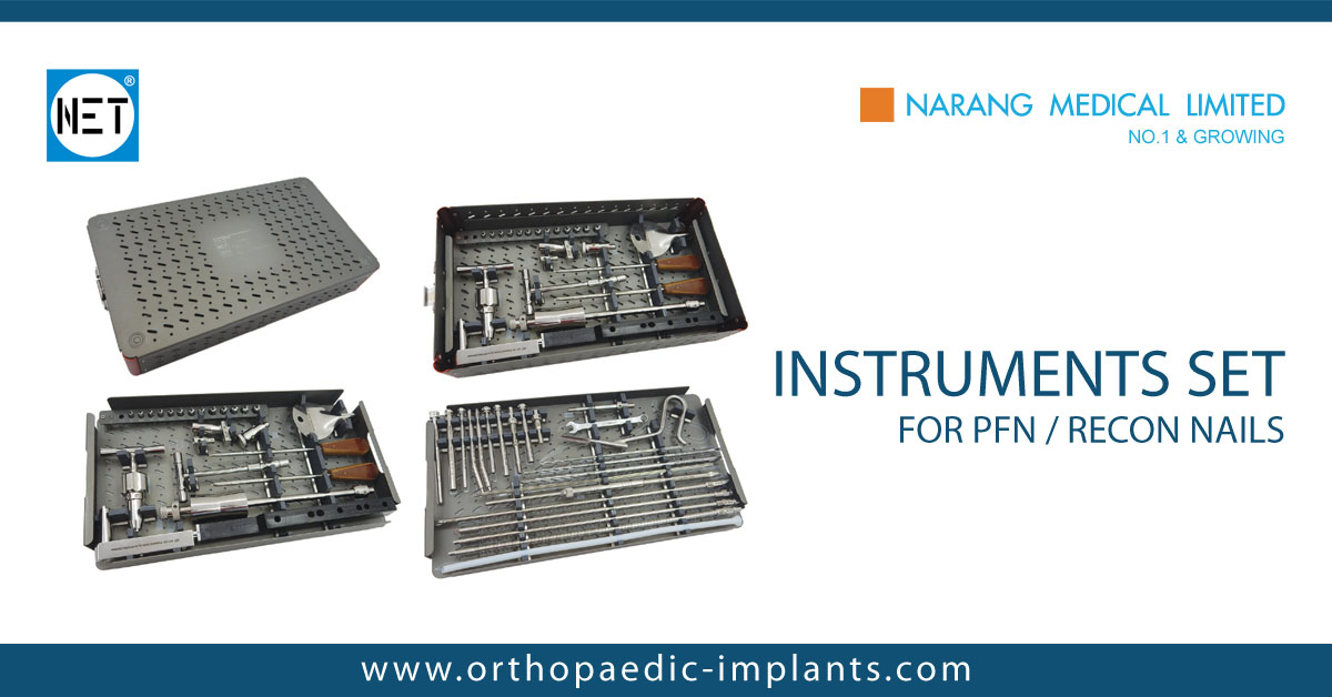Instruments Set For PFN / Recon Nails, Instruments Set For PFN / Recon ...
