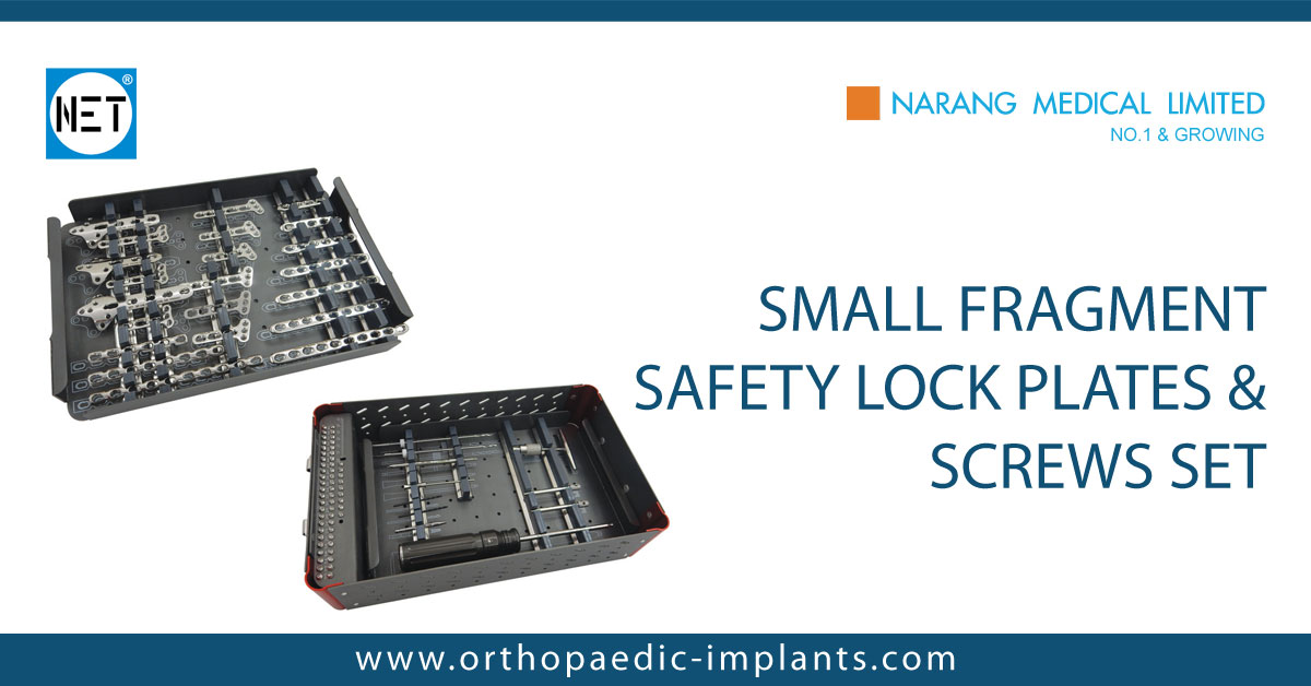 Small Fragment Safety Lock Plates & Screws Set, Small Fragment Safety ...