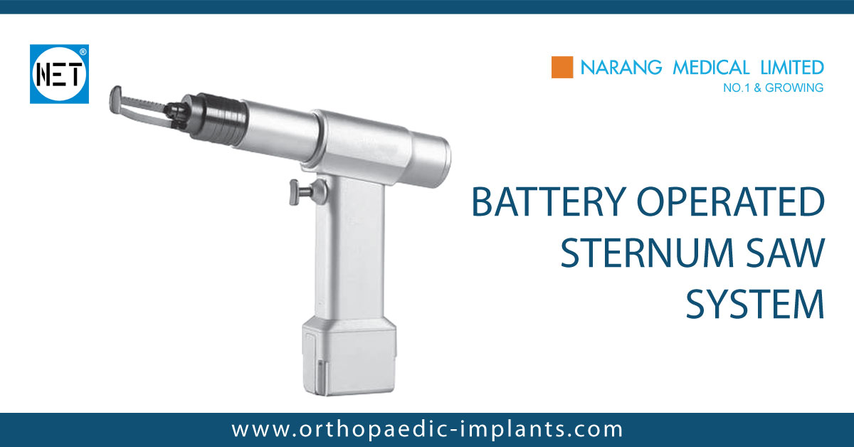 Battery Operated Sternum Saw System, Battery Operated Sternum Saw ...