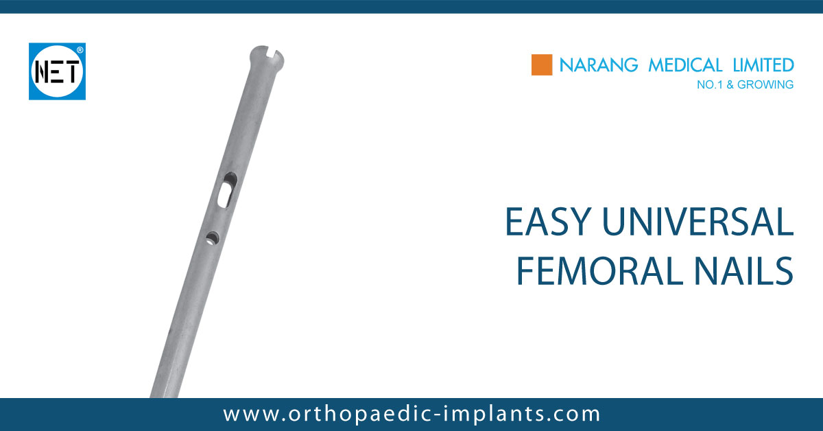 Universal Femoral Nail - Standard Distal Holes, Universal Femoral Nail ...